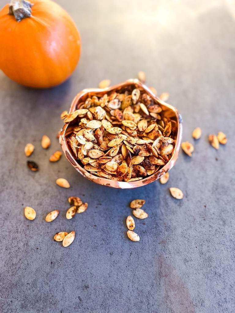 Spiced-up pumpkin seed