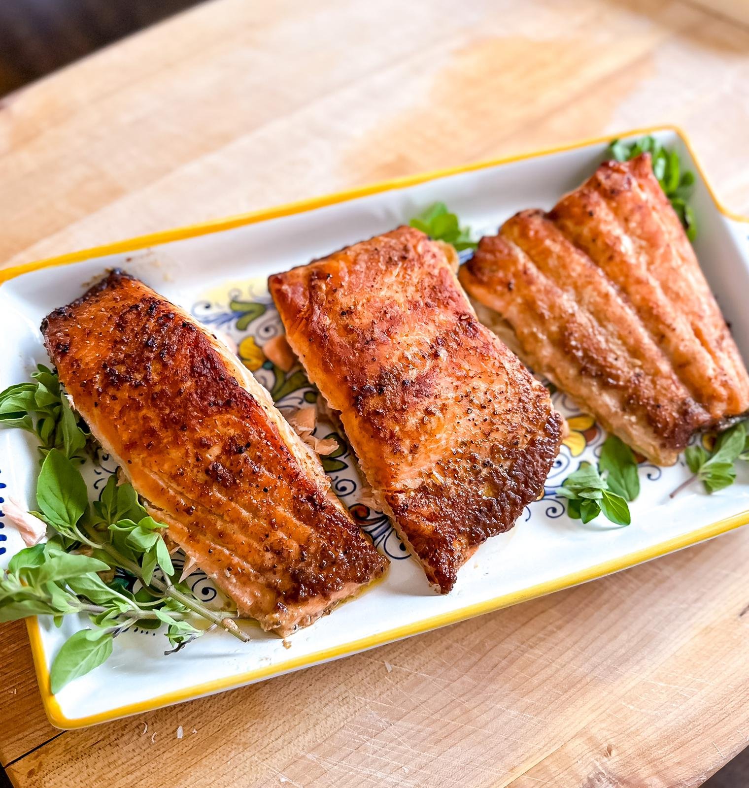 Dijon Broiled Salmon