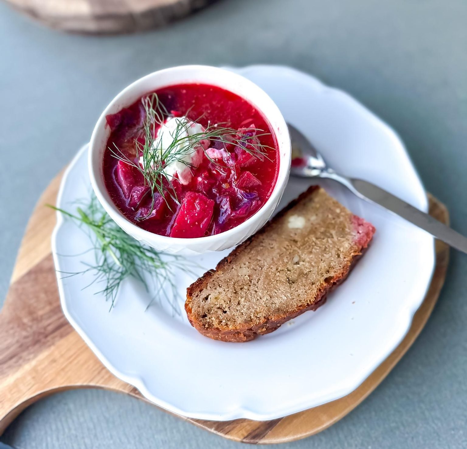 Cabbage and Beet Soup (Modern Borscht)